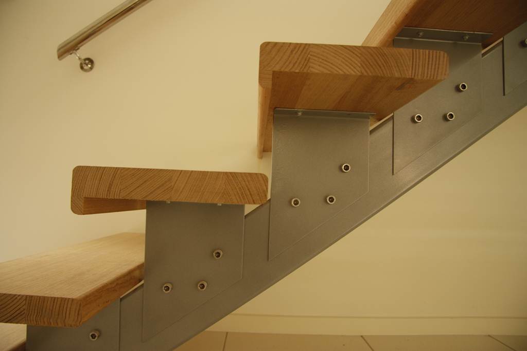 Ideal Stairs and Handrails - Steel Stringer Stairs
