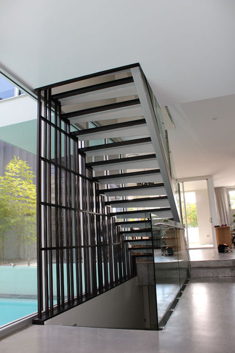Ideal Stairs and Handrails - Steel Stringer Stairs